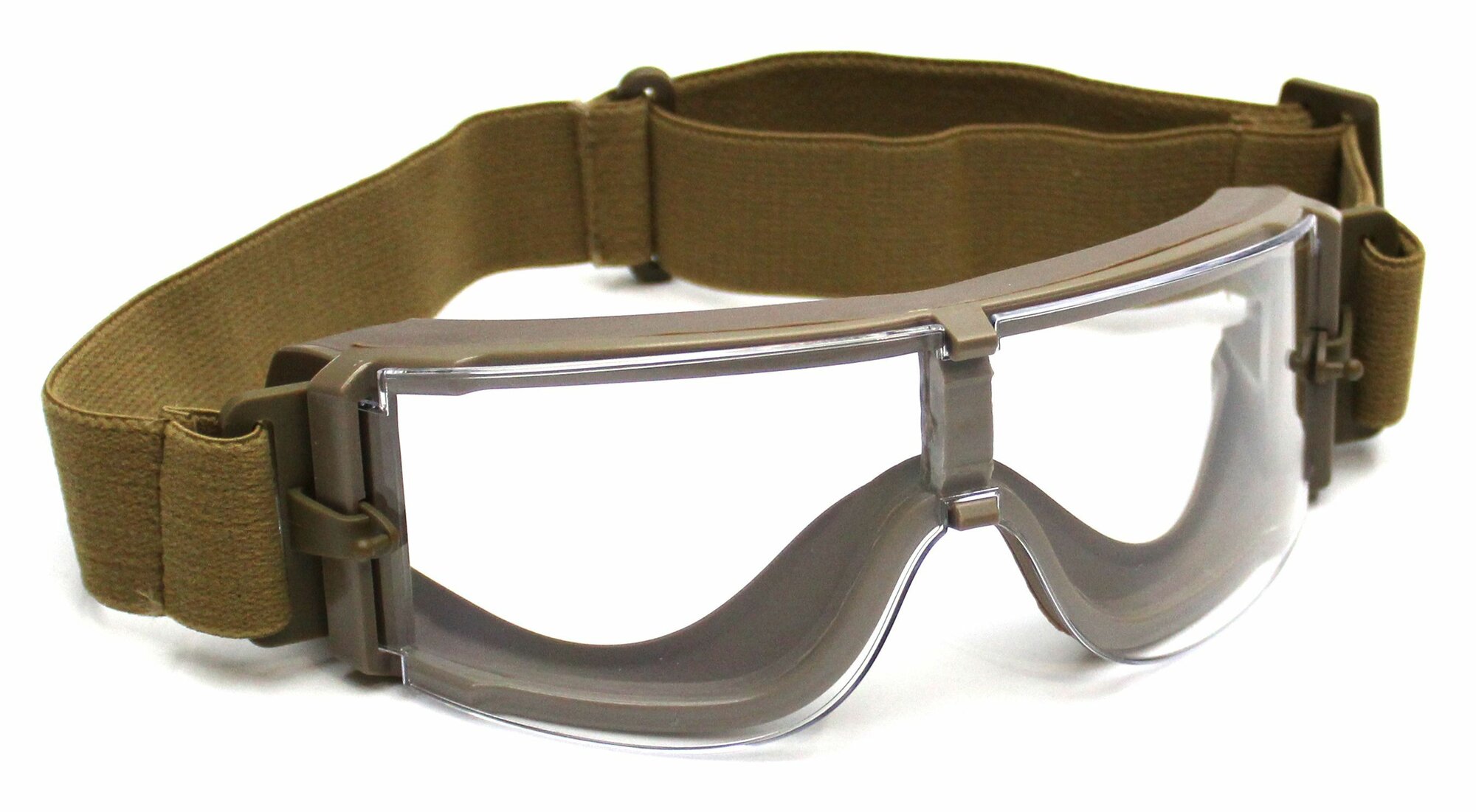 Тактические очки Bolle X800 с комплектом доп. линз, WoSporT, TAN/песочные, GG-MA-43-T