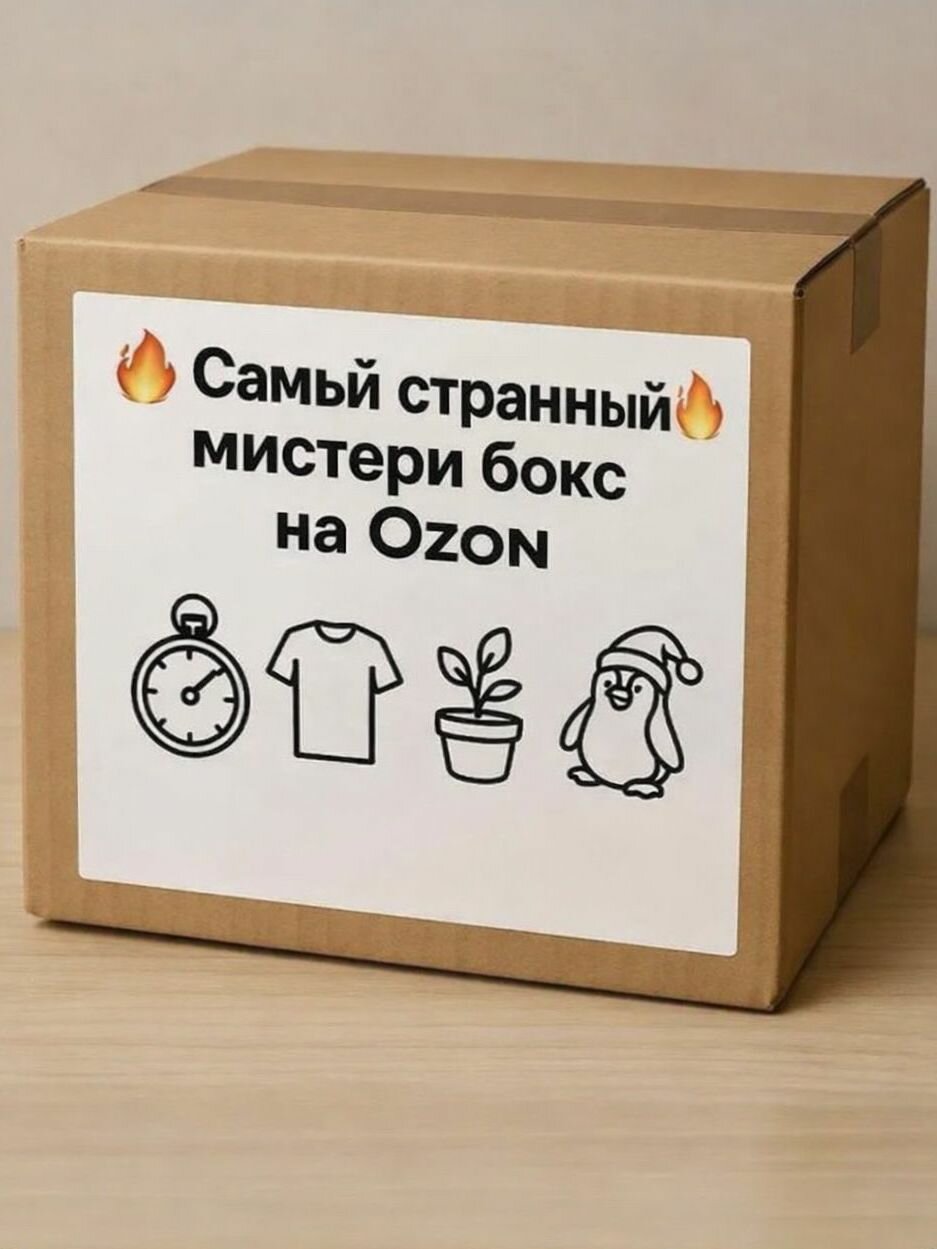 Мистери бокс Mystery box Секретный с разным наполнением- Контент машина для блогеров