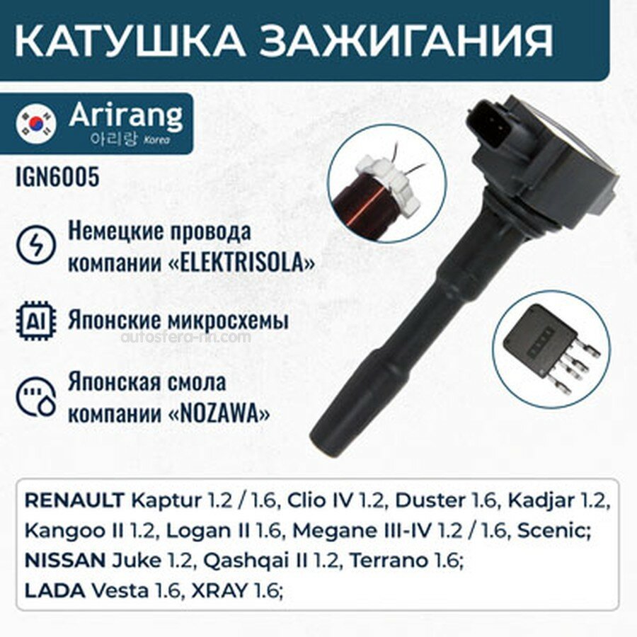 ARIRANG IGN6005 Катушка