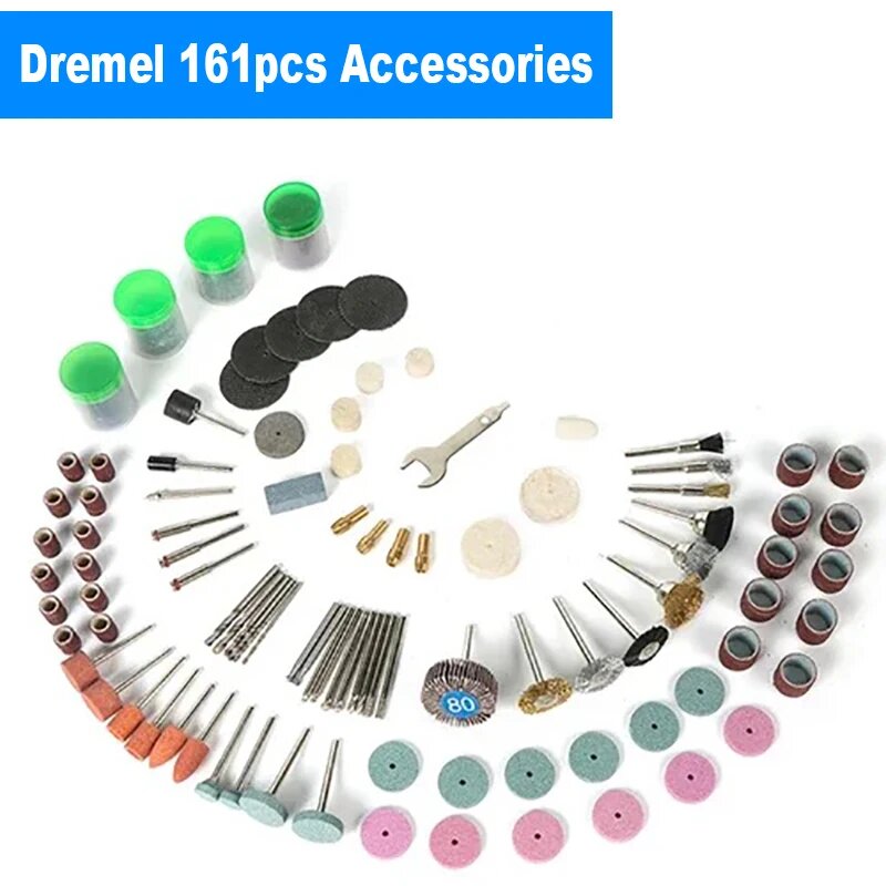 Набор насадок Dremel 161pcs