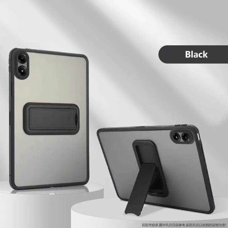 Жесткий чехол для планшета Xiaomi Poco Pad M1/X1 из ПК+ТПУ Poco Pad M1 12.1 , Черный, black