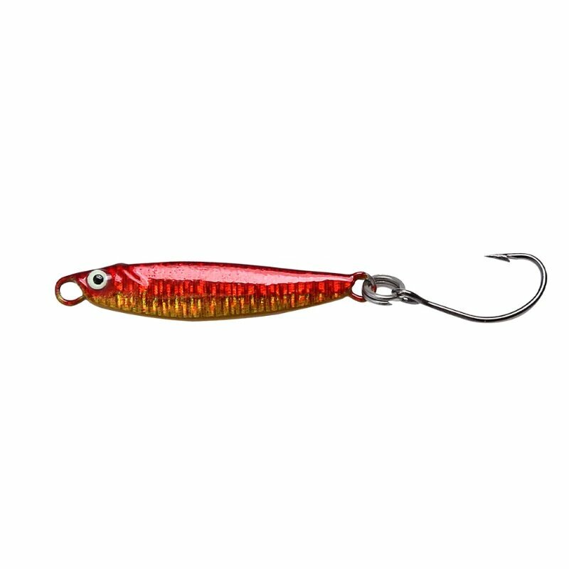 OUZEY Микро-железная приманка для потоковой рыбалки 1.5г/3г 1.5g, red