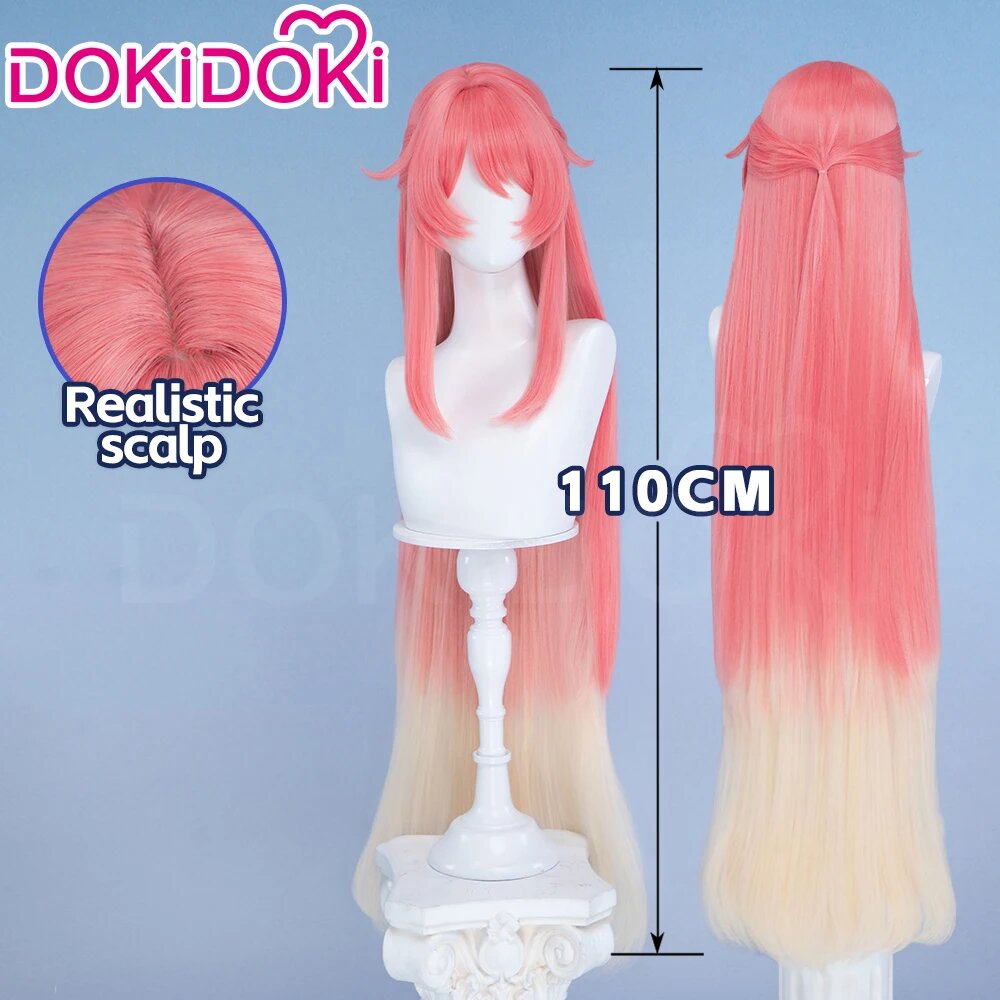 Парик розовый Sonnet Wig Only, Genshin Impact