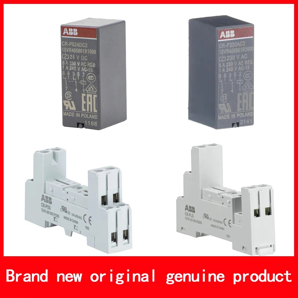 ABB CR-P230AC2 реле интерфейсное съемное, CR-PLS