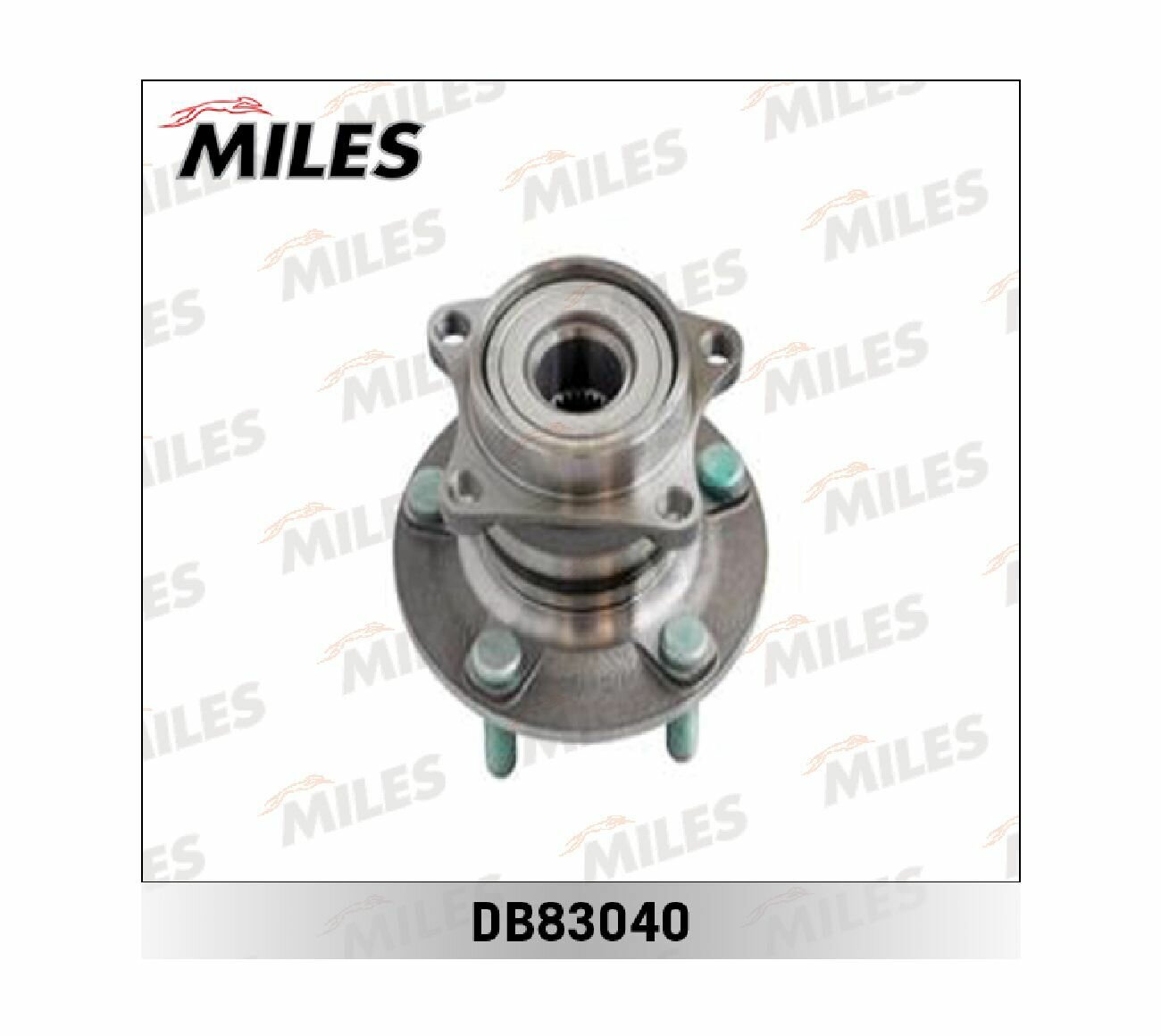 Ступица с подшипником задняя, MAZDA CX-7 06-12 AWD, MILES DB83040