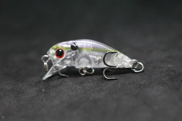 WLure Crankbait 4 см 2,5 г карповый воблер рыболовная приманка нахлыстом пресноводная жесткая приманка тонущая джеркбейт 8 # Крючки для насекомых C617
