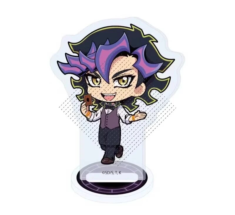 Аниме-фигурка Yu-Gi-Oh! VRAINS Yusaku Fujiki Takeru Homura Mini Acrylic Stand 9