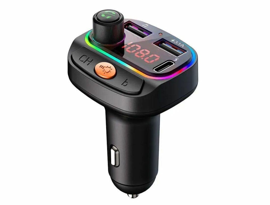 Автомобильный FM-трансмиттер- зарядное устройство Car MP3 -C15