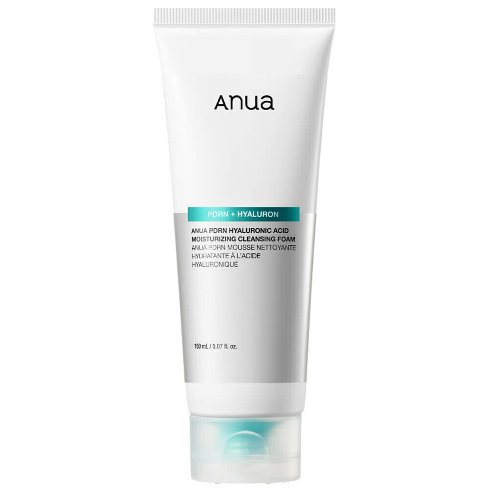 Мягкая пенка для умывания с пдрн Anua PDRN Hyaluronic Acid Moisturizing Cleansing Foam 150 мл