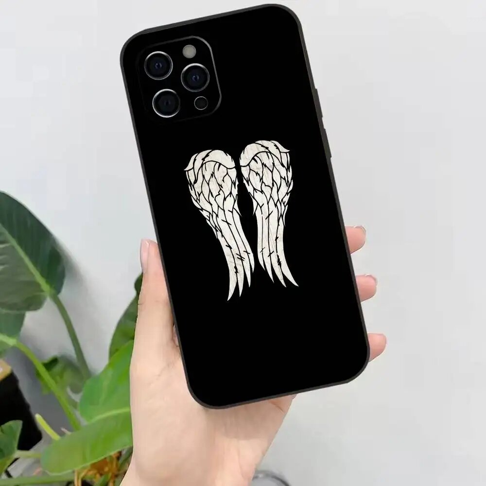 Чехол для телефона W-Walking Dead Daryl Dixon для iPhone 11, 12, 13, 14, 15, 16, 17 z5, iPhone14Plus