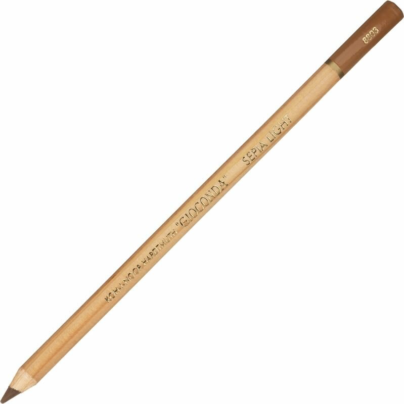 Сепия Koh-I-Noor "Gioconda", коричневая светлая, карандаш, грифель 4,2мм
