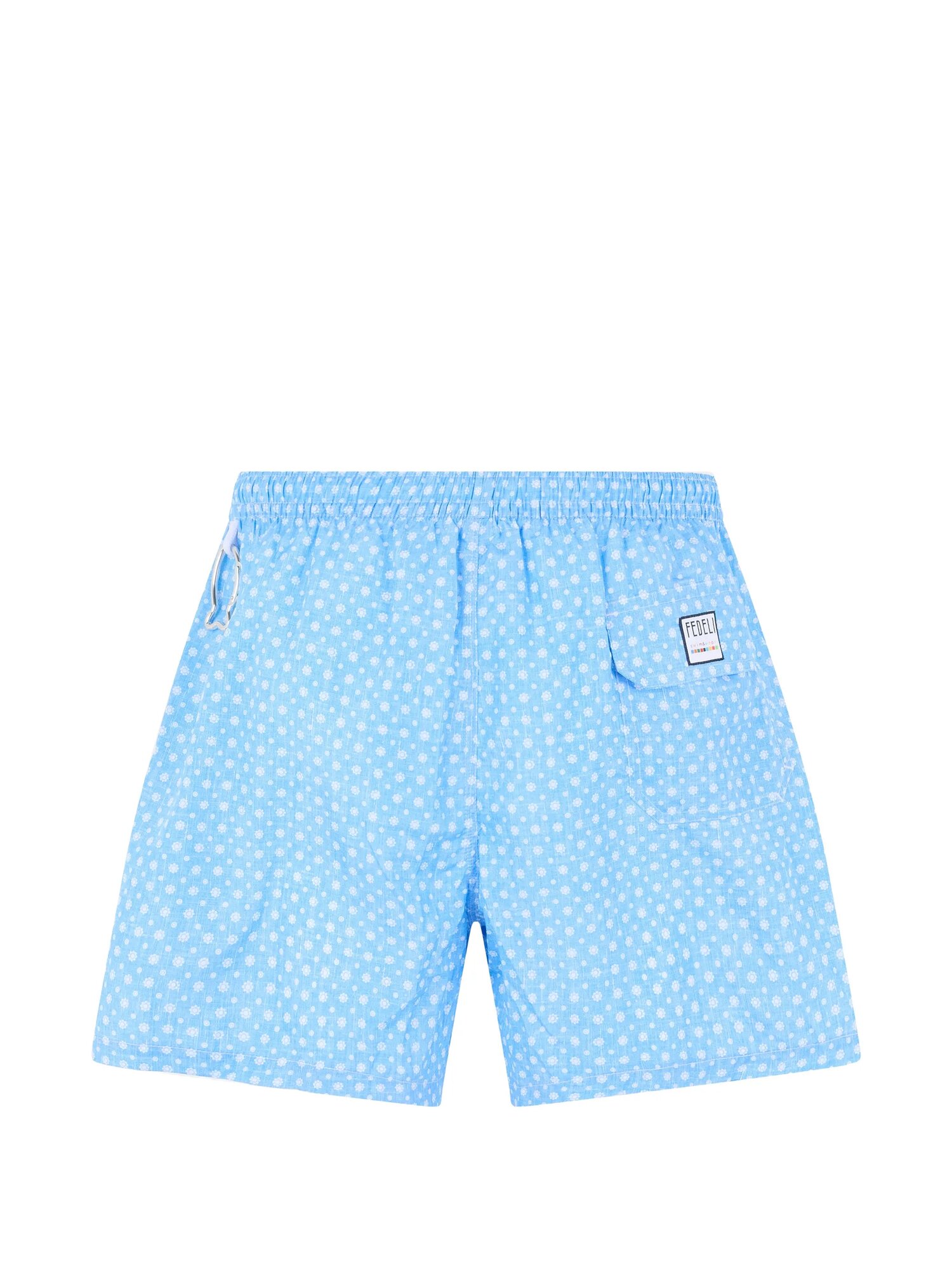 Шорты для плавания FEDELI Floral-print drawstring swim shorts, размер 54 — фото 1