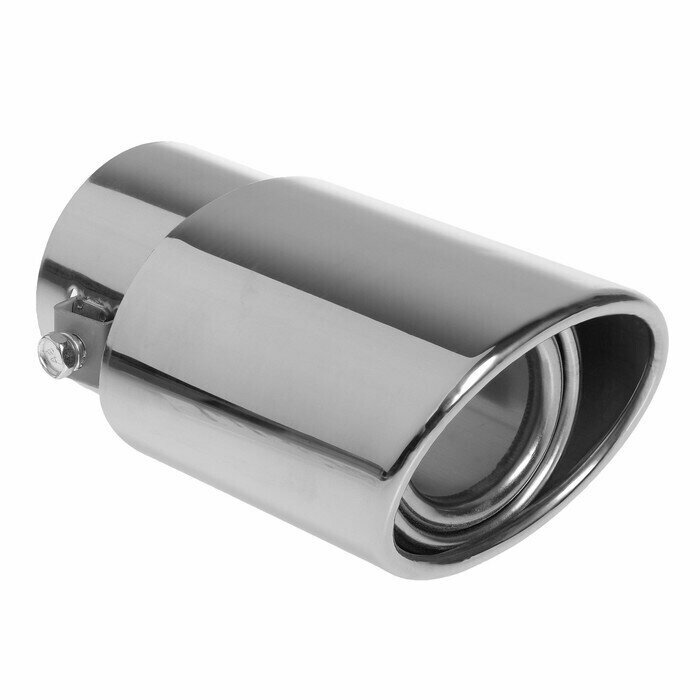 Насадка на глушитель 140x90x70 мм, посадочный d 60 мм