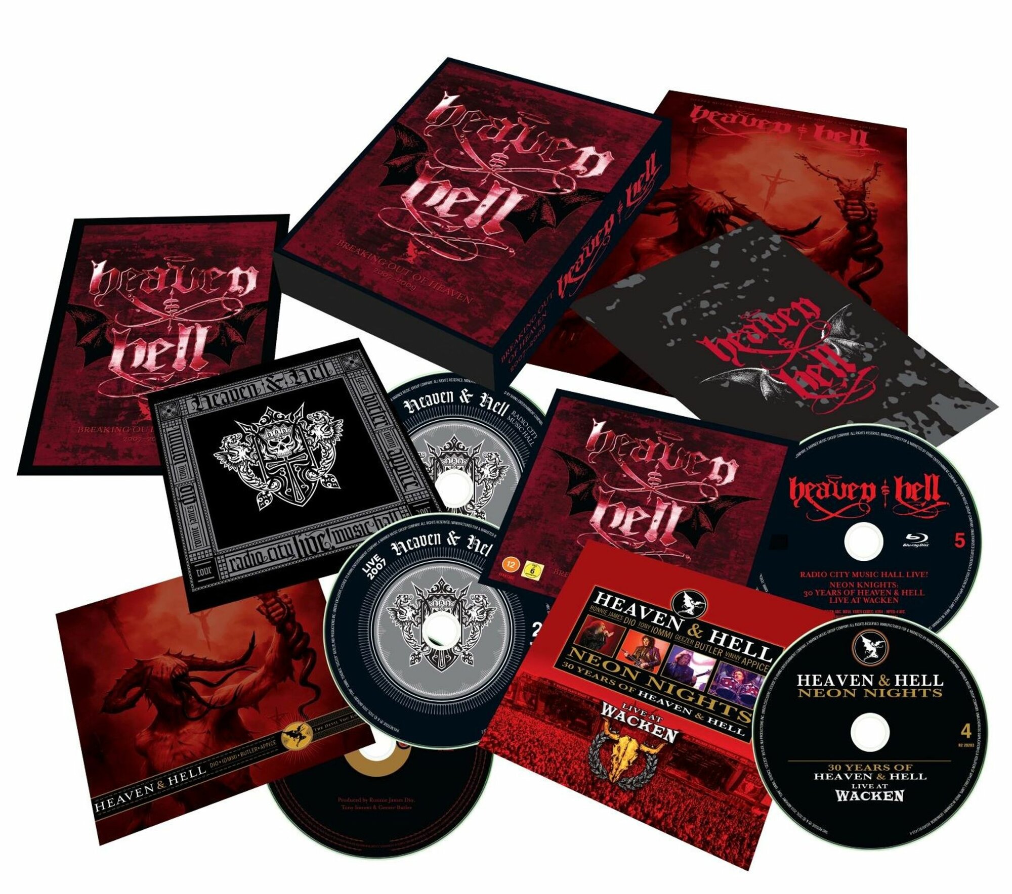 Компакт-диск Heaven & Hell - Breaking Out Of Heaven (2007 - 2009) (Super Deluxe Edition) (4 CD, 1 Blu-ray Dic) (1 CD)