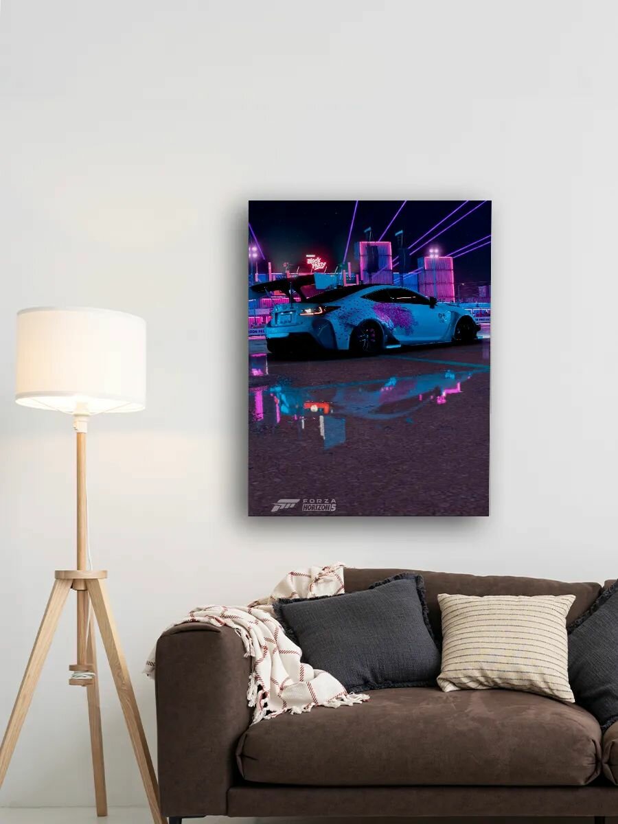 Картина на стену Forza horizon, на подрамнике, 1шт, 38х25 размер. — фото 1