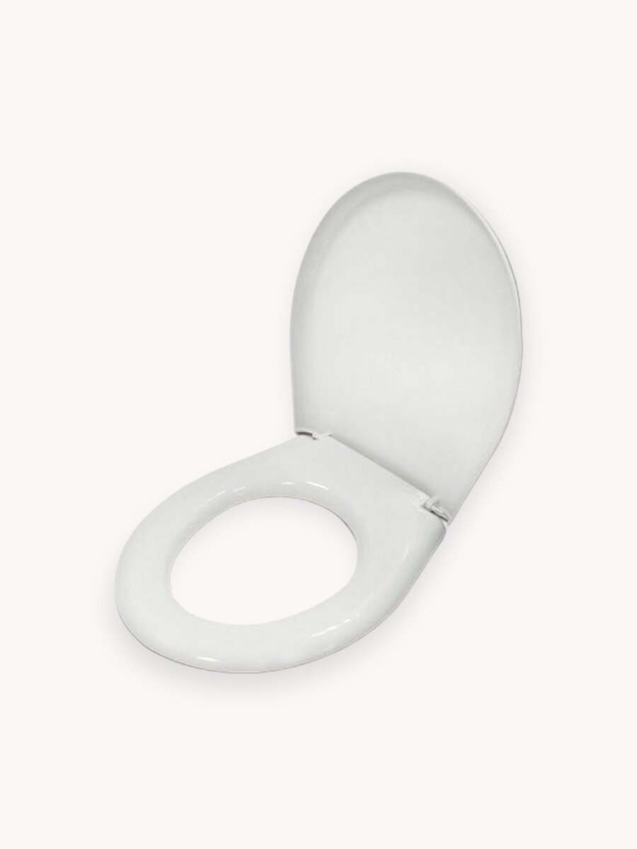 Сиденье для унитаза Универсал пластиковое с креплениями