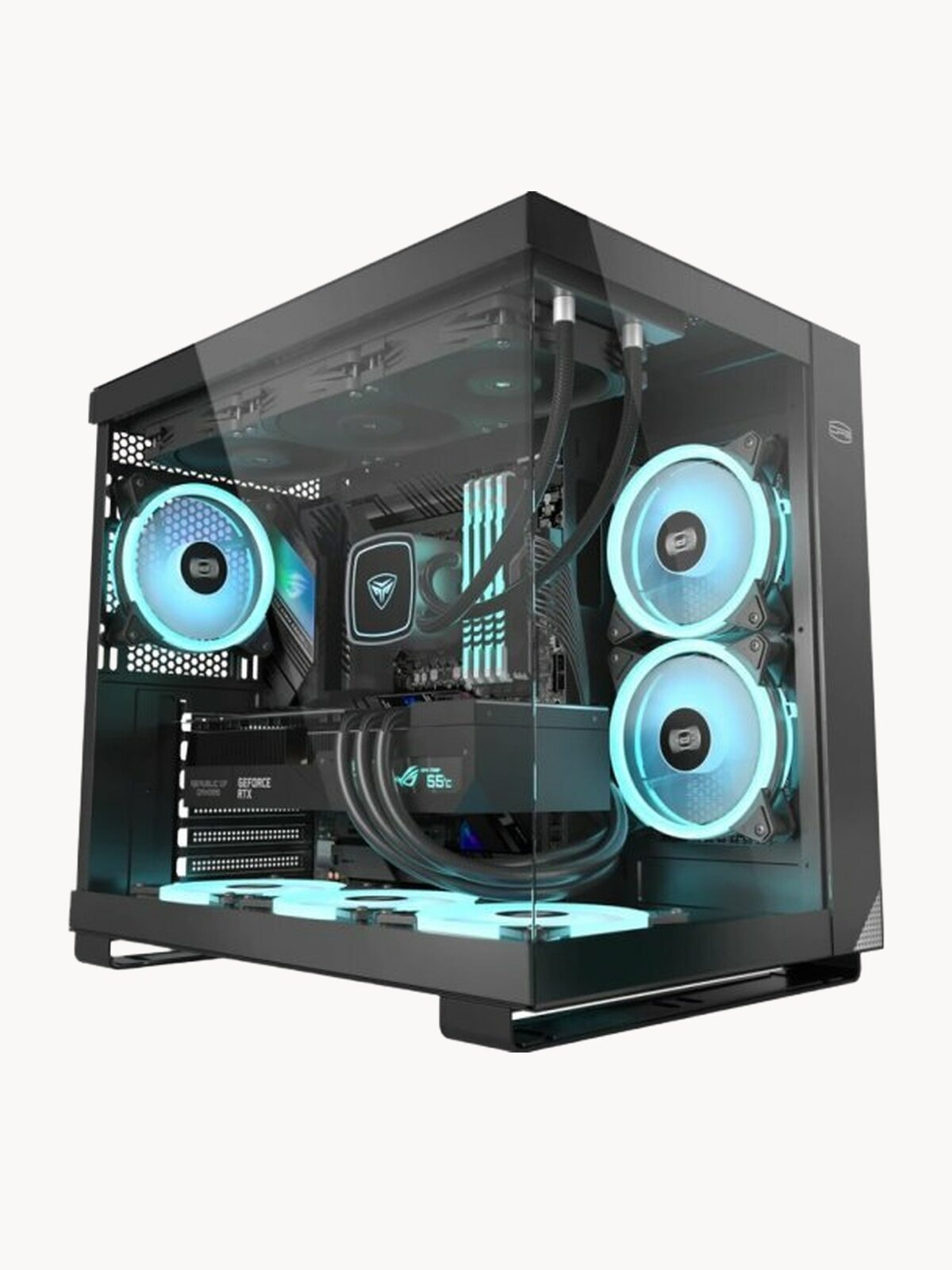 Корпус Pccooler C3T500 ARGB, черный (C3T500 ARGB BK)