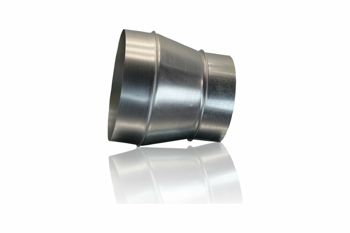 Переход для воздуховодов 125/160 мм Diaflex оцинкованная сталь 0,55 мм