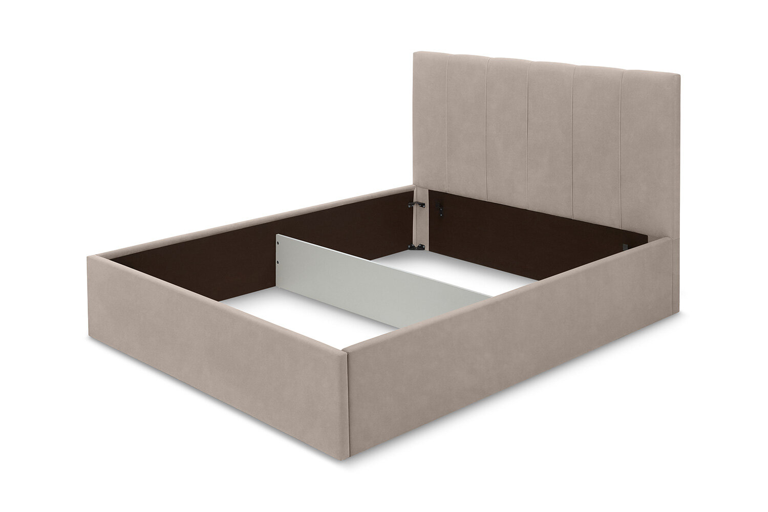 Каркас кровати Hoff Lorena 180х200 см, без основания и подъемного механизма, цвет бежевый