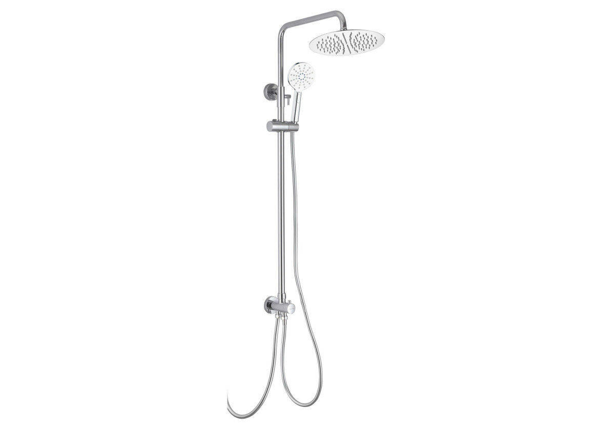 Aquatek AQ2046CR Вега Душевая система 3jet 250 мм, хром