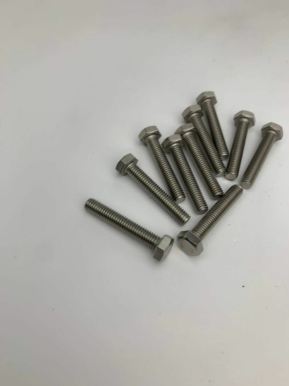 Болт М6х35мм с шестигранной головкой нержавеющая сталь, 10шт.
