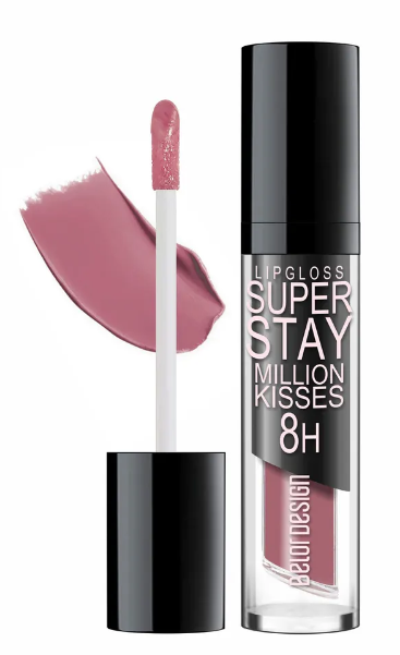 Блеск для губ Belor Design, Million kises супер стойкий, тон 212, 4 гр, 2 шт
