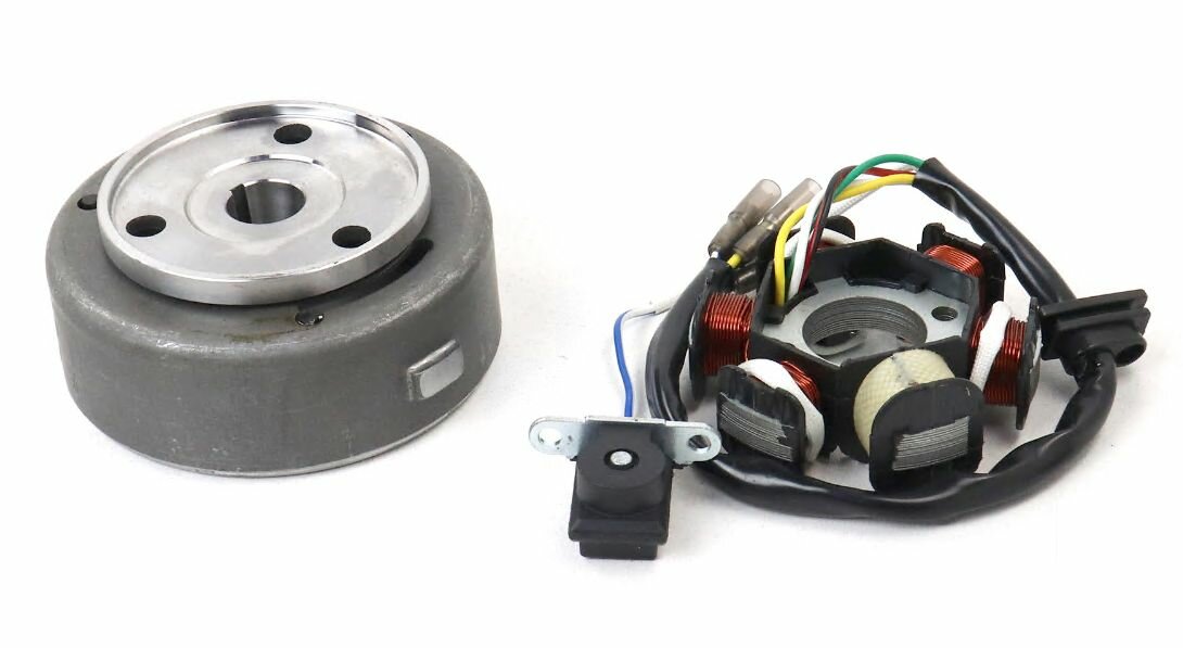 Зажигание Альфа, Delta в сб. с махов.(генер-р)(6 катушек, разъёмы:1+1+1+1+1)(для электрост. двигателей)