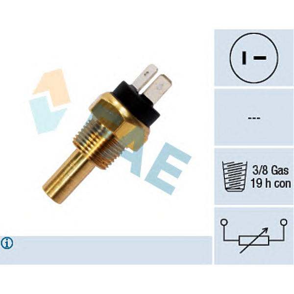 FAE 33800 (33800FAE / 3922021310 / 3922021320) датчик температуры