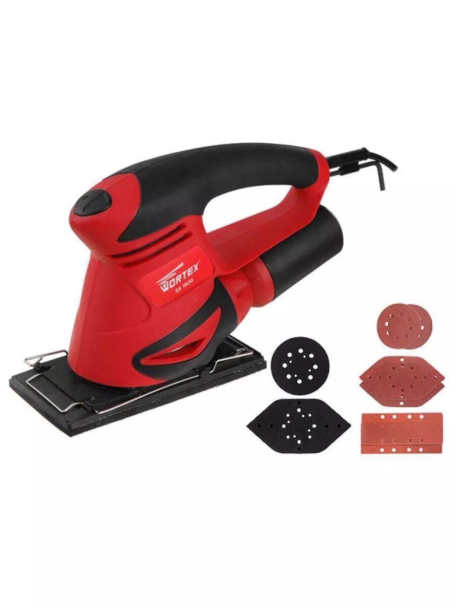 Wortex Виброшлифмашина 0.2 кВт SS 1920 SS19200019