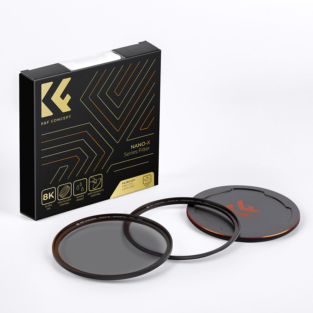 Светофильтр K&F Concept NANO-X-CPL Magnetic 52mm
