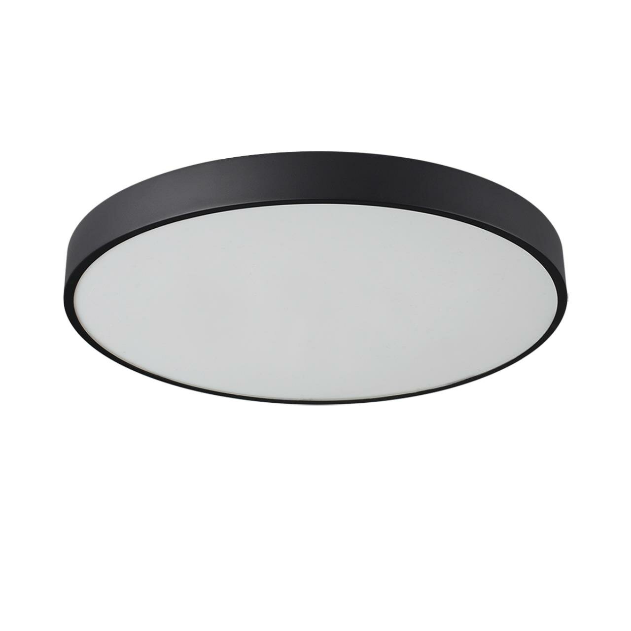 7757/36L MITRA LED SN 098 Светильник металл/акрил/белый LED 30Вт+6Вт(подсветка) 4000K D400 IP20 QUASAR Sonex