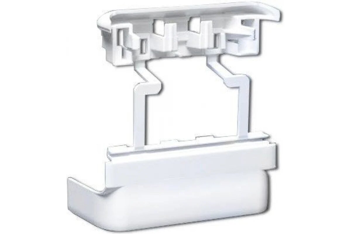 Отвод Legrand DLP 010735, для кабель-канала, необработанный пластик, белый