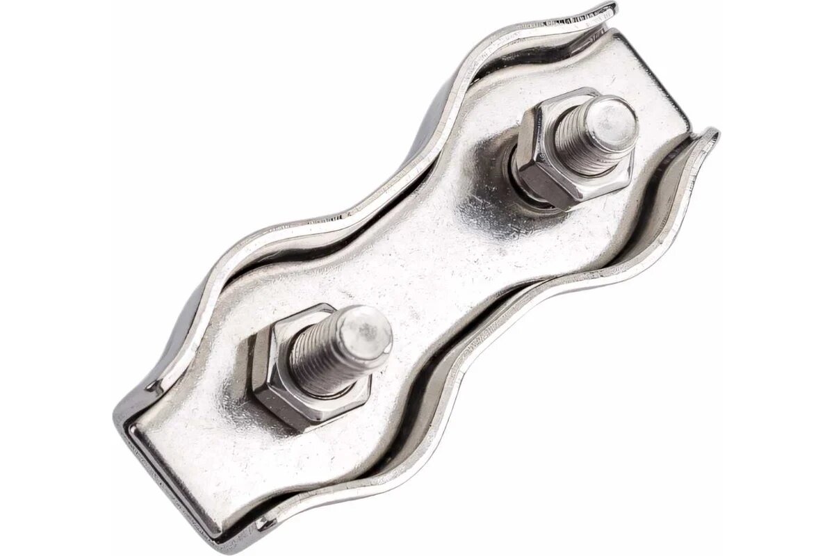 Европартнер Зажим троса DUPLEX D5 мм нержав. сталь 1 шт. G1 8440