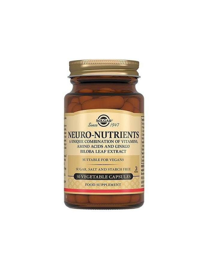 Солгар Неронутриентс, капсулы, 30 шт. по 964 мг.