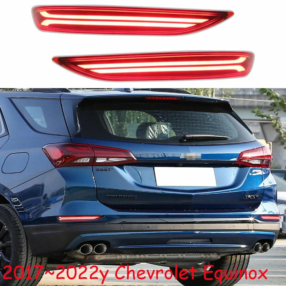 Автомобильные аксессуары, задний фонарь бампера для Chevrolet Equinox, задний фонарь, светодиодный отражатель 2017 ~ 2022y, задний фонарь для противотуманных фар Equinox Model1
