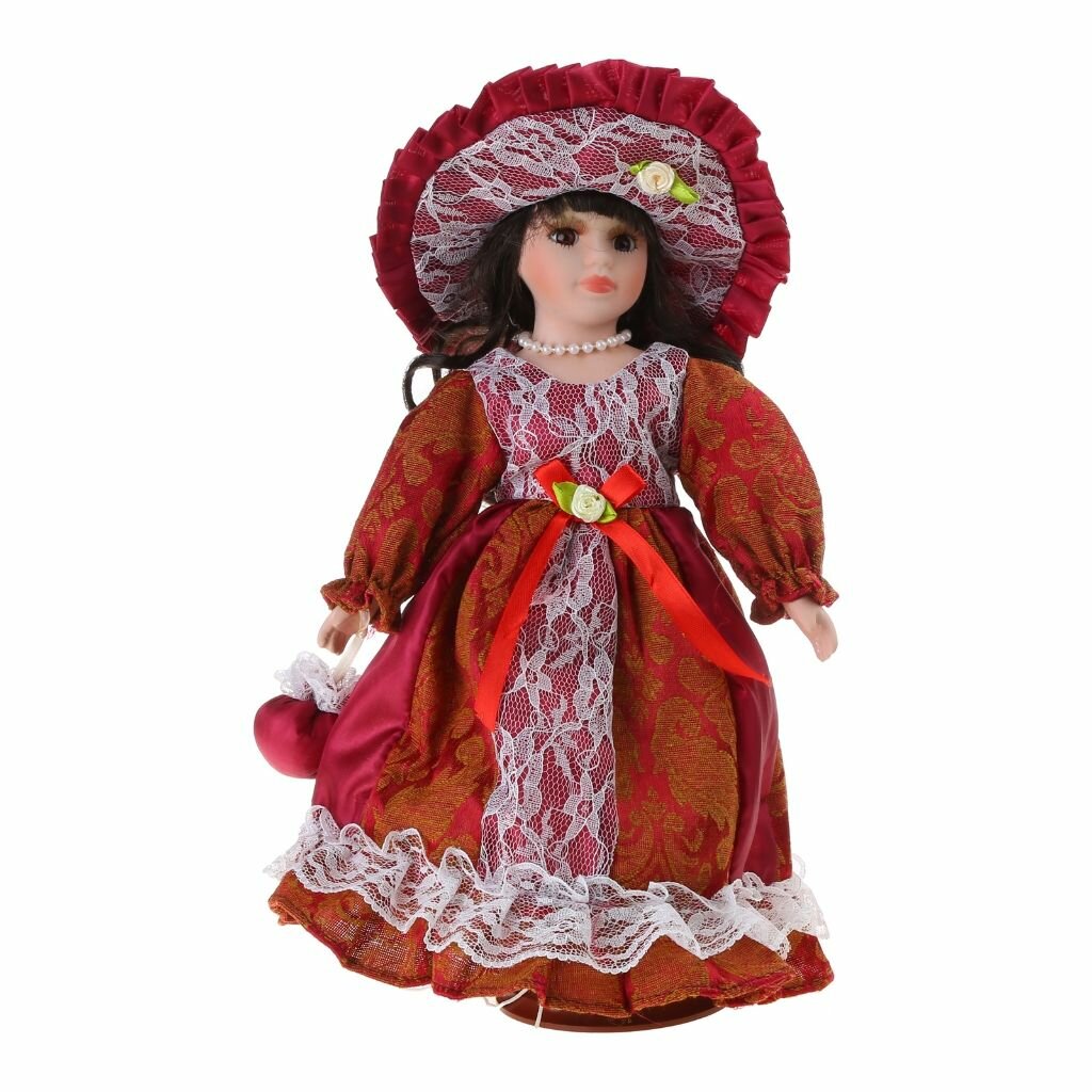 Керамическая кукла в викторианском стиле европейского и американского двора