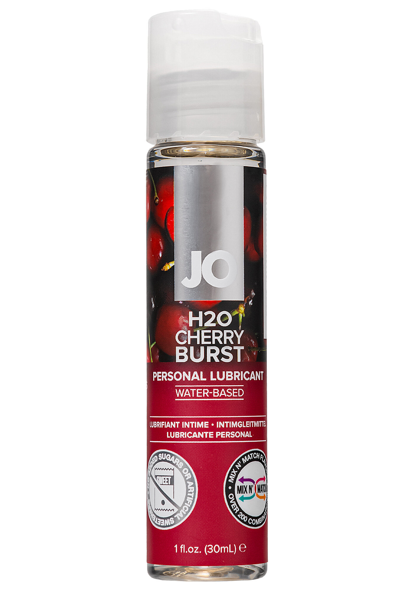 Лубрикант со вкусом вишни System JO H2O Cherry Burst, 30 мл