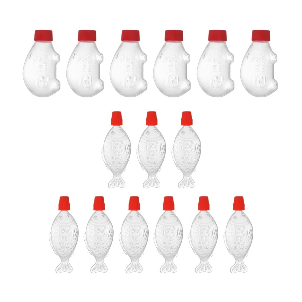 15шт Мини-Бутылка Для Соуса, Уксус, Маленький Контейнер Для Соевого Соуса, Органайзер для Путешествий на Открытом Воздухе, Кемпинга, Портативных Принадлежностей