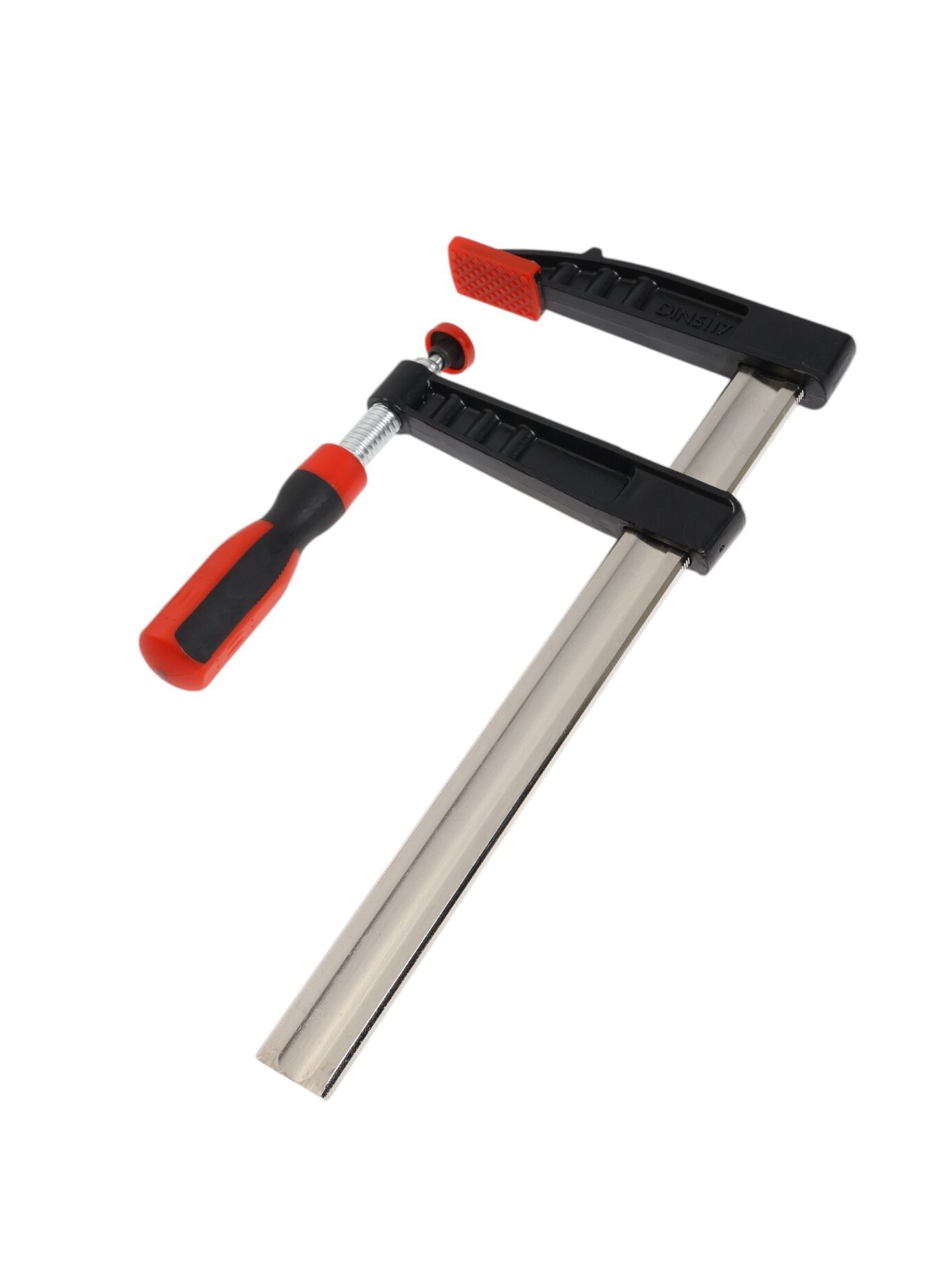 Струбцина F-образная усиленная тундра, тавровый профиль, 2К рукоятка, 300×120×390 мм