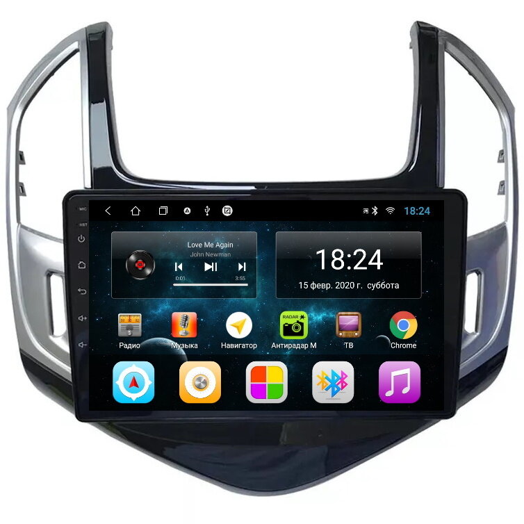 Магнитола CRS-300 Шевроле Круз рестайлинг Chevrolet Cruze 2012-2015 с Android 13 - Carplay - DSP - Кулер