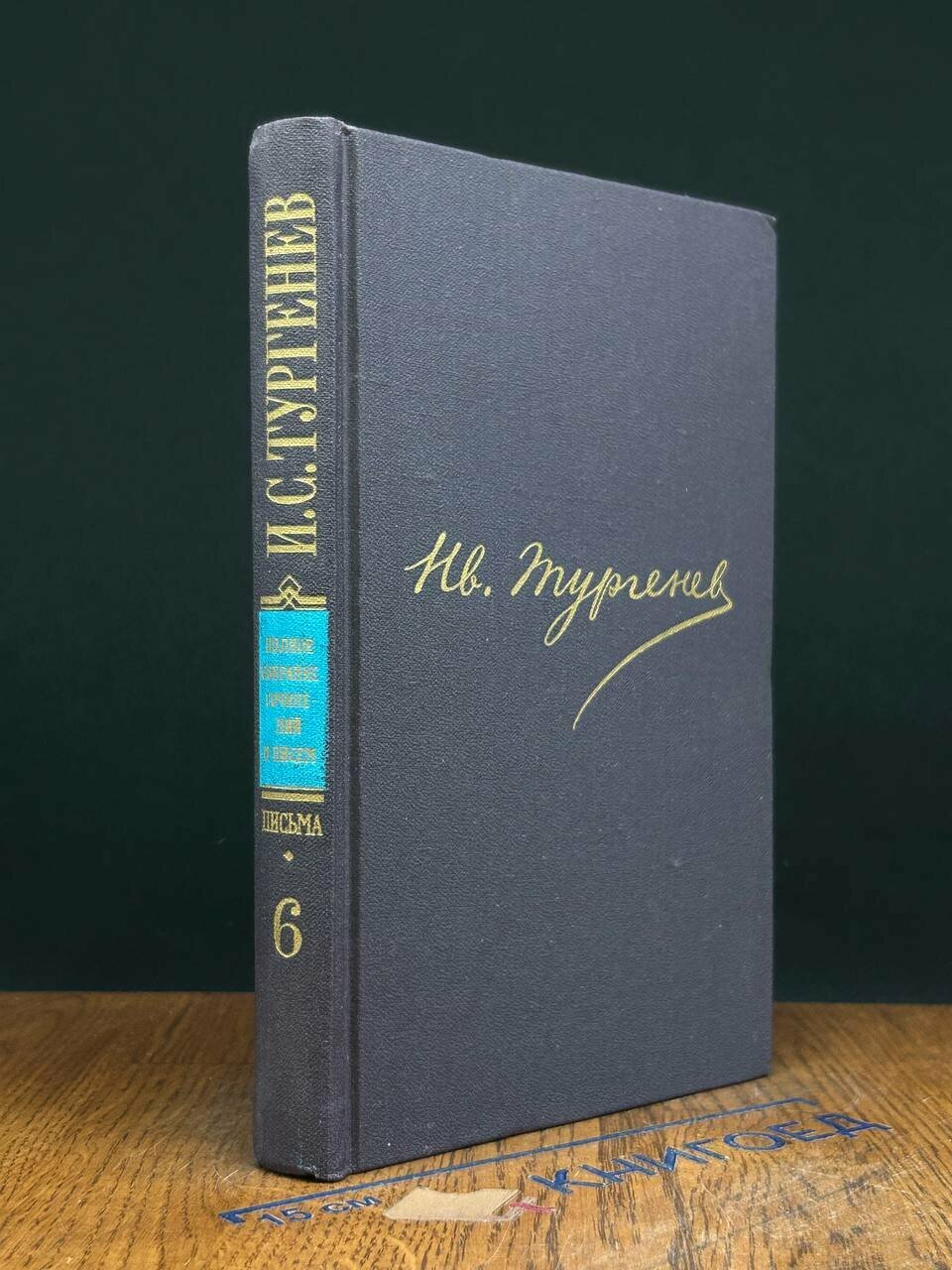 Книга. И. С. Тургенев. Полное собрание сочинений и писем. Том 6 1989 (2044301448848)