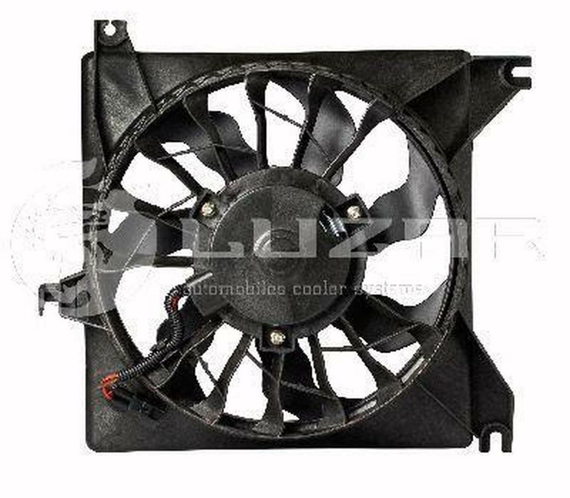 Luzar э/вентилятор охл. с кожухом для а/м ваз 2190 гранта/datsun on-do (lfc 0190) lfc0190