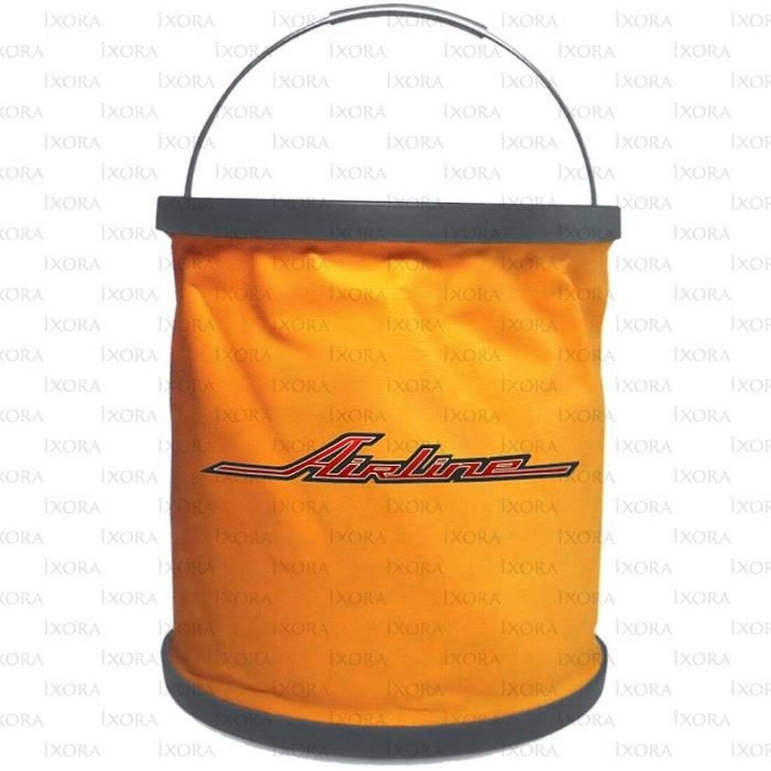 Airline ведро-трансформер складное компактное оранжевое (11л) abo02