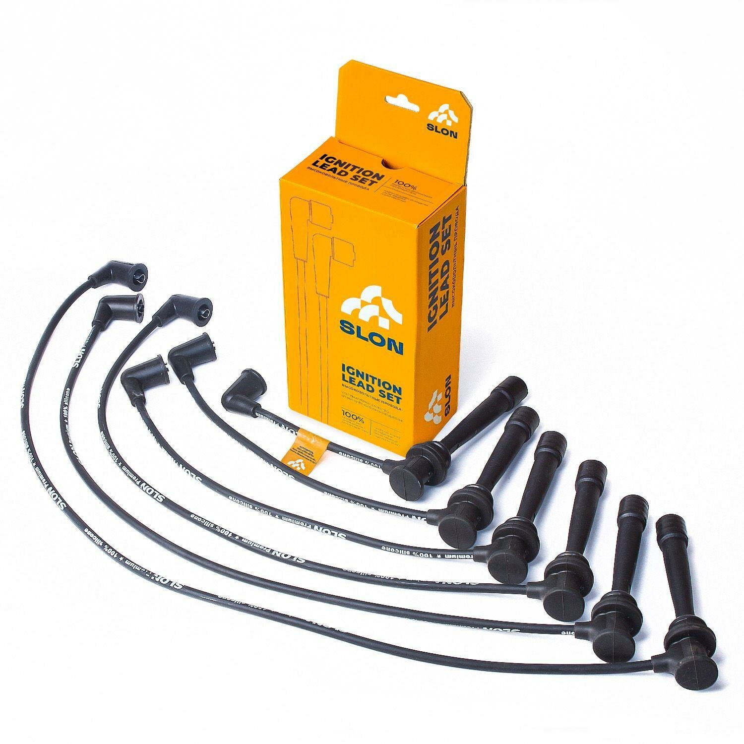 Провода высоковольтные для автомобилей SLON SLN033 (запчасти и комплектующие)