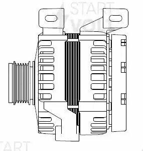 Генератор 150А Ford Kuga II/Focus III 1.5T 11>