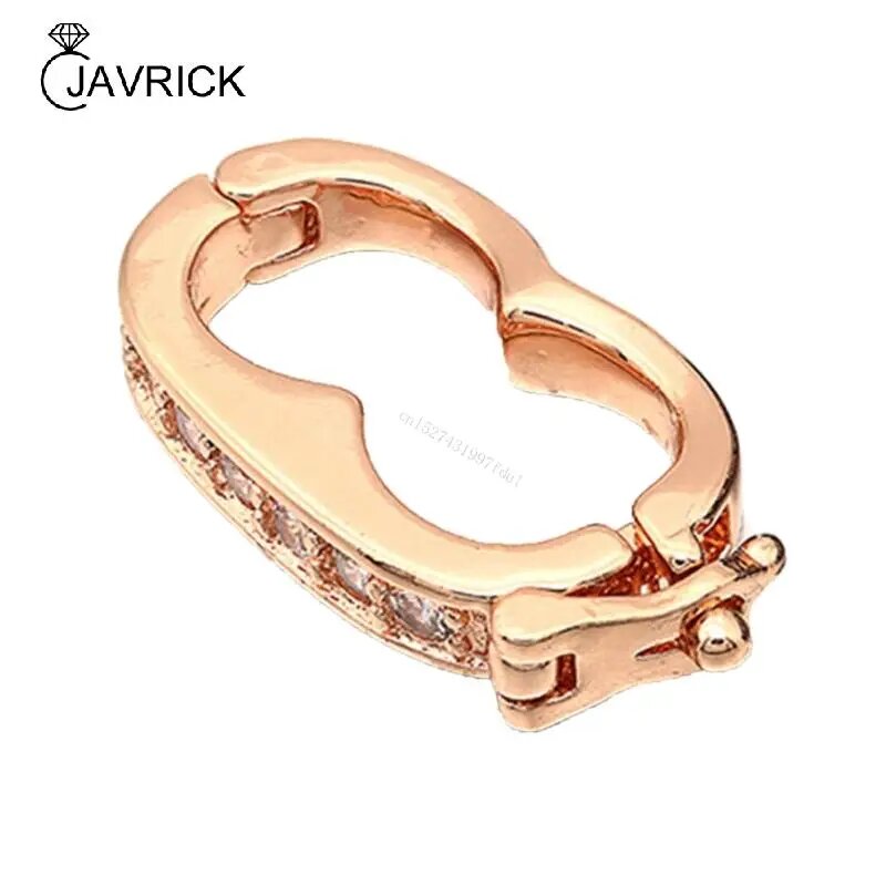 Медная застежка-укоротитель ожерелья