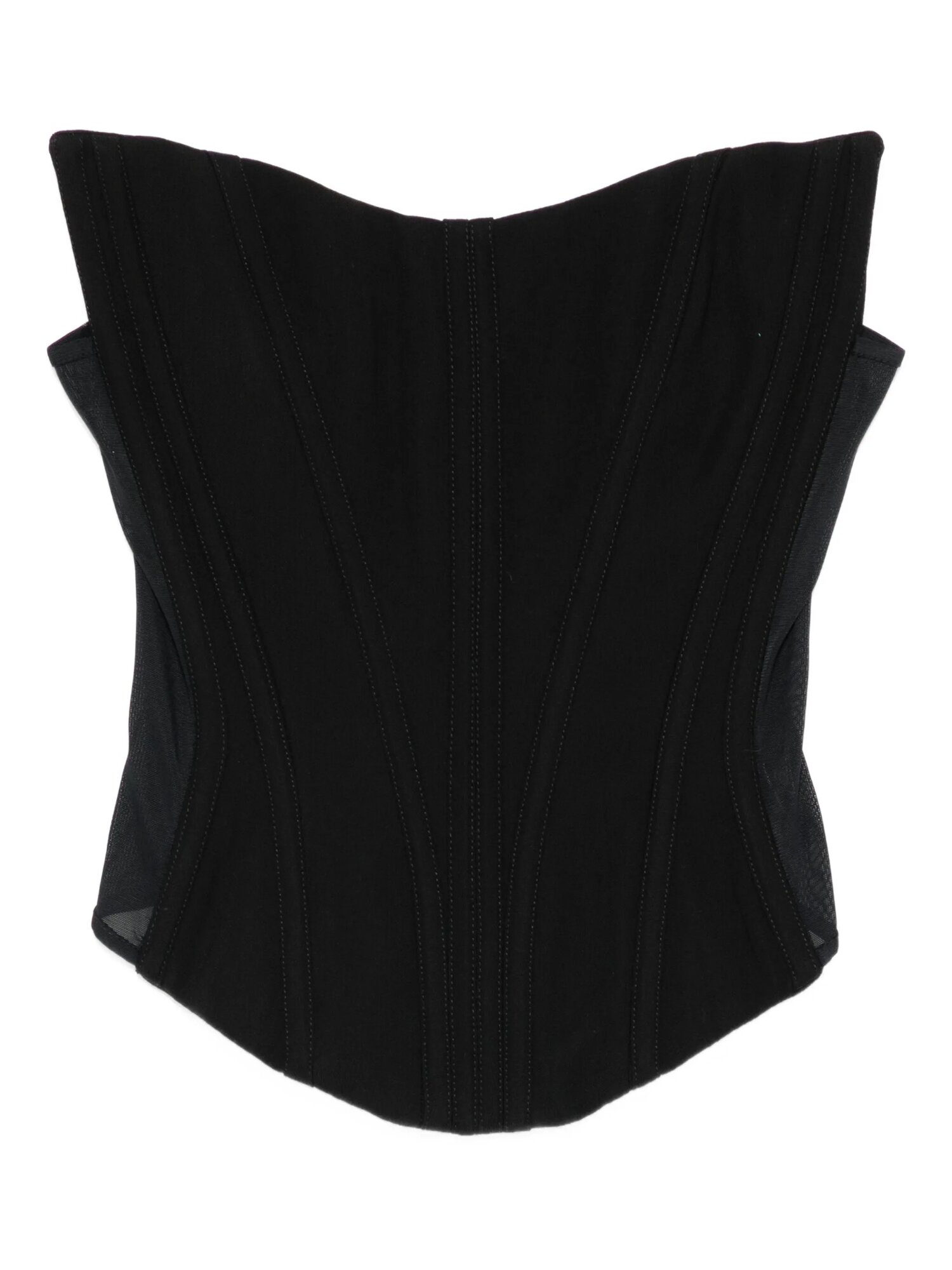 Топ Strapless corset-style top
