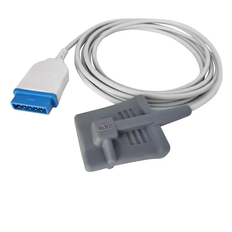 Датчик SpO2 Datex Ohmeda SL-GE04TS-AC Голубой, Adult Finger Soft