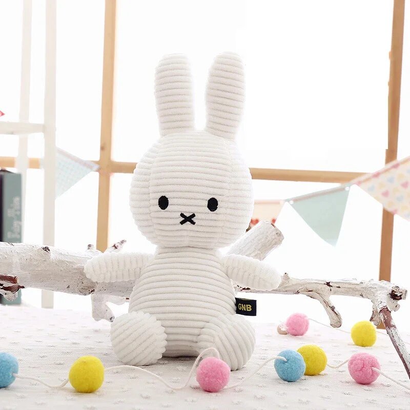 Плюшевый кролик Miffy, белый