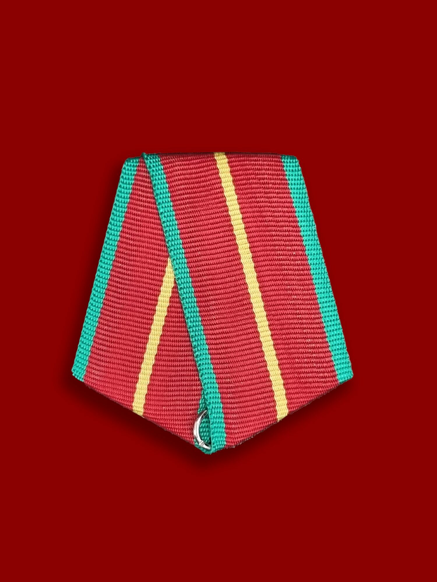 Колодка с лентой для медали "20 лет Безупречной службы СССР"